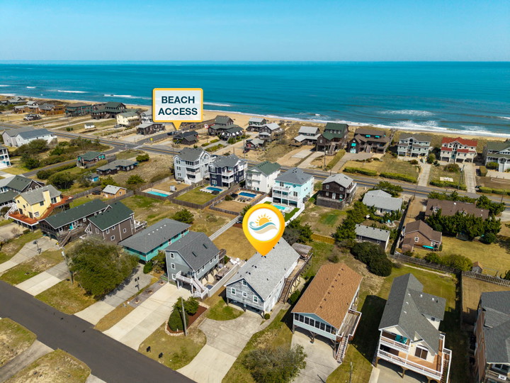 Modern Amenities And Game Room Fun - Stunning Coastal Escape - Nags Head, NC