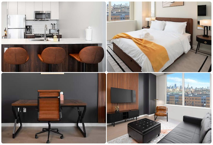 Hoboken Skyline Suite | Rooftop Pool & Nyc Views - Hoboken, NJ