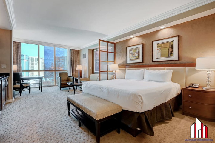 Mgm Signature-strip View Jacuzzi Studio Work Desk - Henderson, NV