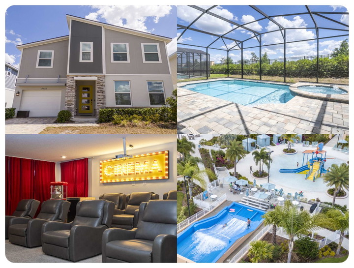 Themed 7br With Cinema, Private Pool, Near Disney - Florida