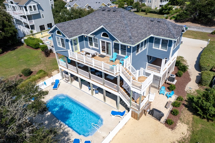 Private Pool And Game Room Escape - Stunning Coastal Retreat - Duck, NC