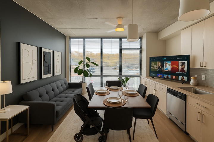 Elegant 2br High-rise Stay | Downtown Birmingham S - Birmingham, AL