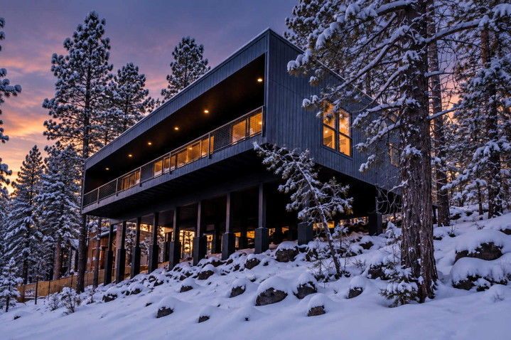 Le Cabin Noir | Modern Cabin W/ Hot Tub + Bbq - Flagstaff, AZ