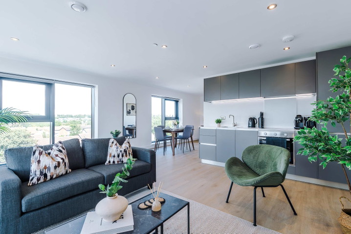 2br Penthouse In Leeds Centre - Free Parking, Wifi - Leeds