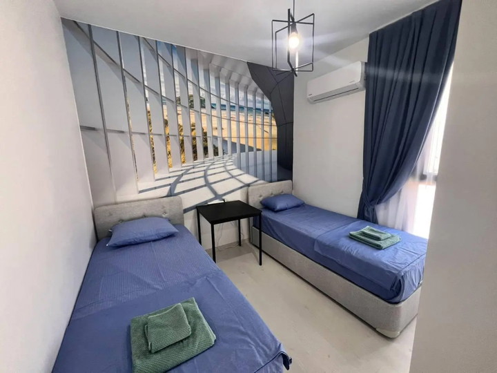 Stylish Sea View 2br In Aqua Park Resort Apartments - Northern Cyprus