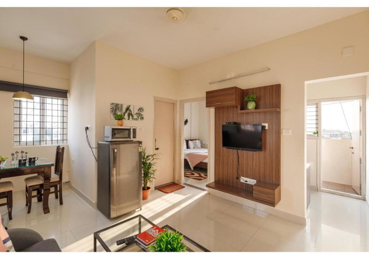 Bluo Park View 1bhk Hsr Layout - Terrace Garden - Bengaluru