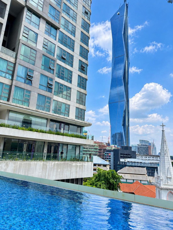 Infinity Pool Kl Tower View Bukit Bintang Netflix At Robertson - Cheras