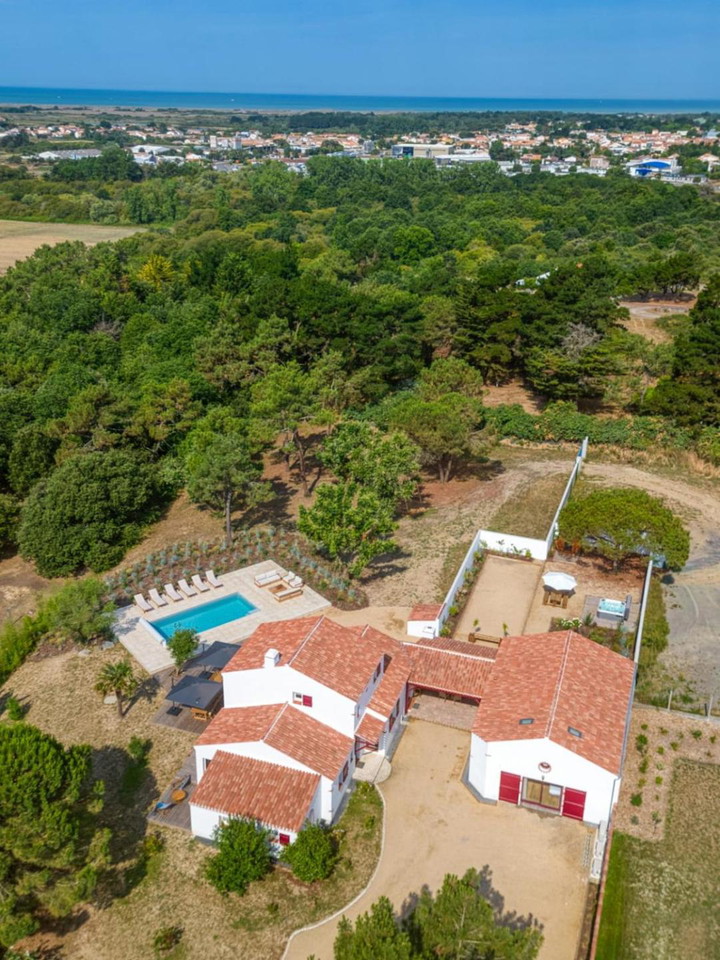 Villa Belvédère Vue Piscine Jacuzzi Sauna Pétanque 15 Pers - Bretignolles-sur-Mer