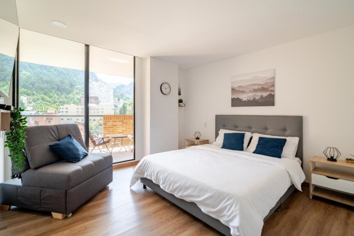 Loft Con Vista úNica Al Centro Y Monserrate - Bogota