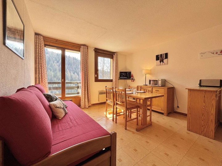 Studio Cosy à Notre-dame-de-bellecombe, Proche Des Pistes Et Commerces - 4 Pers, Balcon, Parking - Hauteluce - Les Saisies