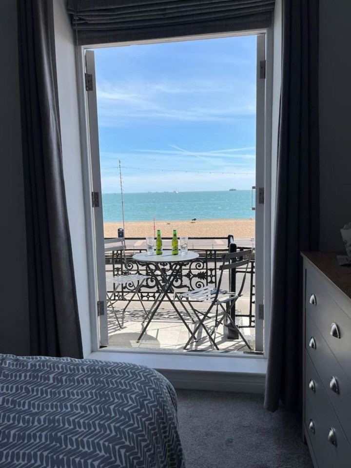 Beach From The Balcony - Portsmouth