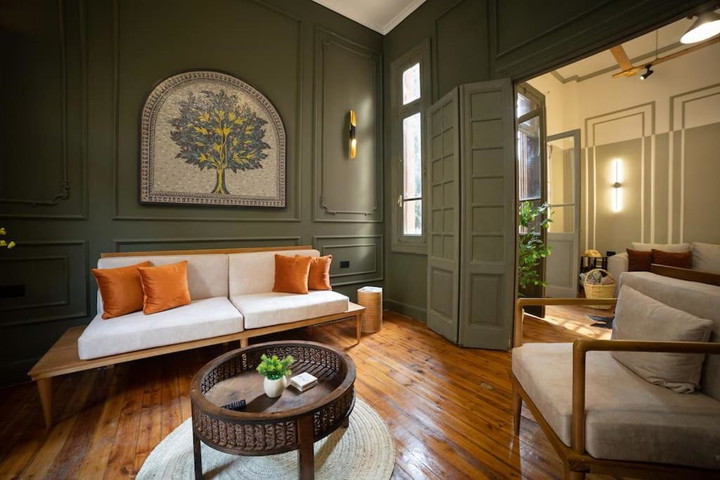 Historic Boutique 2 Bedroom Apartment With High Ceilings In Downtown Cairo - By The Egyptian Museum - Le Caire