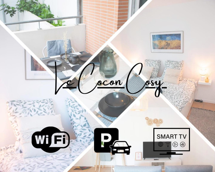 Le Cocon Cosy - T2 - Parking - Proche Zoo - L'Isle-Jourdain
