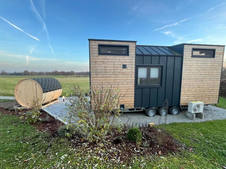 Tinyhaus Mit Sauna -Reset Im Vilstal - Zurück Zum Ursprung - Bavaria