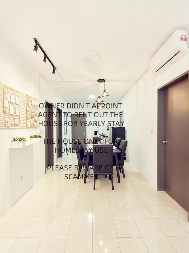 Kepong Homestay 6pax 3 Rooms Metropolitan Park 11 - Sungai Buloh