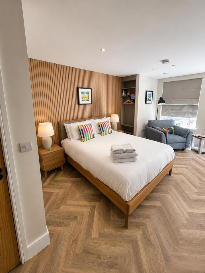 Rock Mill - Deluxe Studio Apartment With Terrace - Staffordshire
