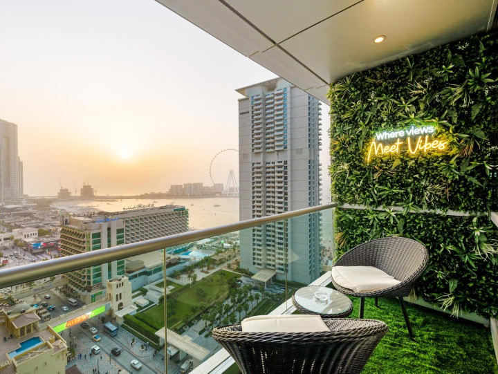Megaluxury Beachfront With Panoramic Ain Dubai Views In Jbr, Sleep 12 - Dubai Marina