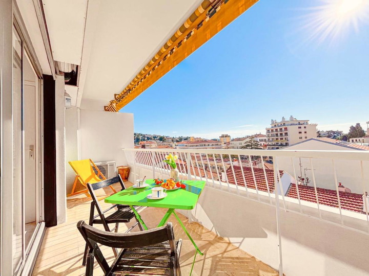 Cannes Montfleury - Comfortable Accommodation Center - Antibes