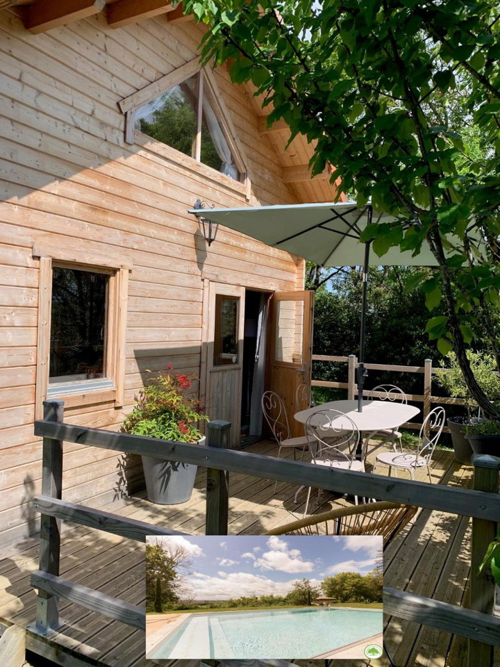 Chalet La Clef Des Champs - Vue Imprenable - Piscine - Haute-Garonne