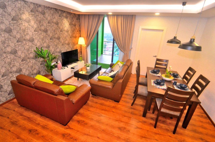 Family & Group Spacious Suite At Vivacity Rise & Shine - Kuching