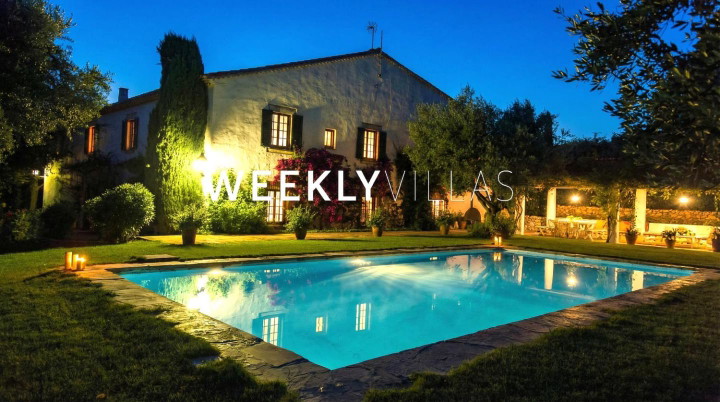 Masia Sitges Mas Peirot Geniune Farmhouse 20 Min Walk From Beaches 60 Heactares Of Wine Fields Garden Ac Until 18 People - Vilanova i la Geltrú