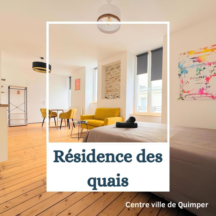 Résidence Des Quais - Centre Ville - Wifi - Netflix - Quimper