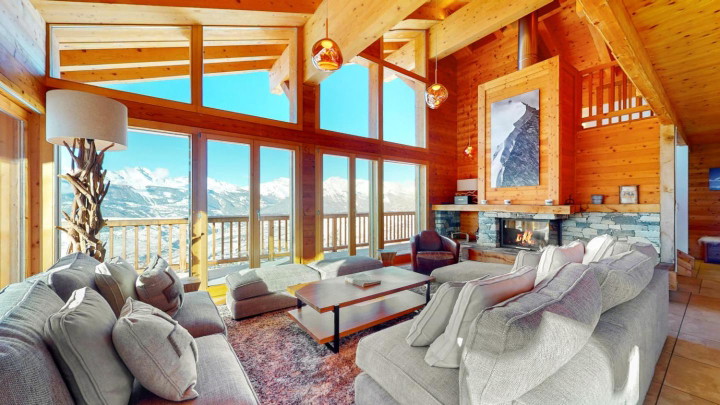 Egg Sauna & Luxury Chalet 16 Pers By Alpvision Résidences - Nendaz