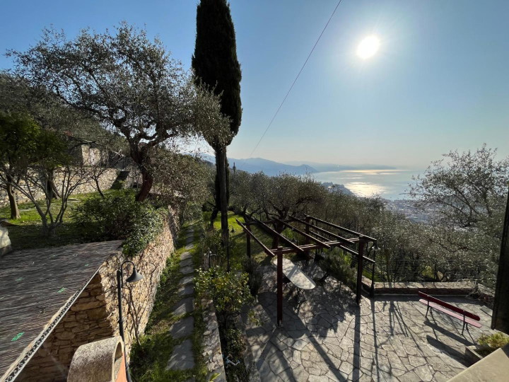 Villa Panorama With Beautiful Private Garden - Camogli