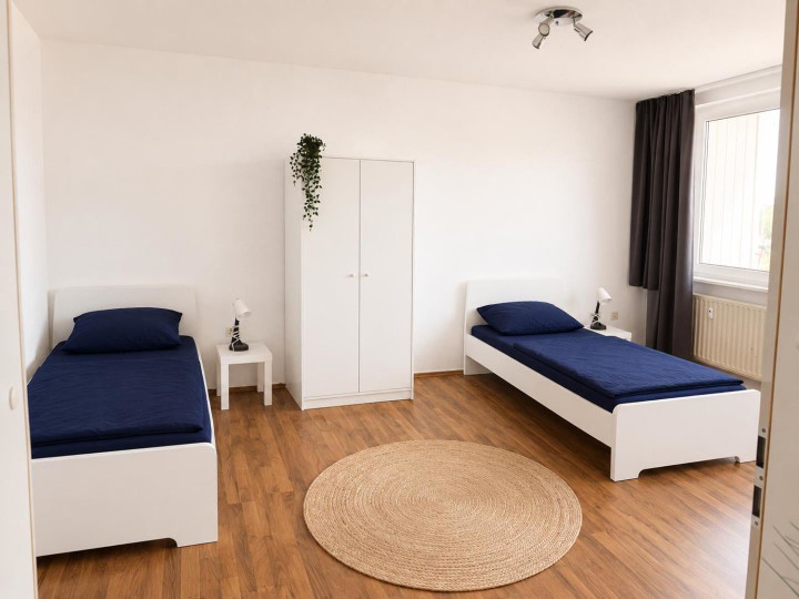 2p Apartment 161 I Monteure I Wlan I Parkplatz I 6 Personen I 3 Zimmer - Ludwigshafen