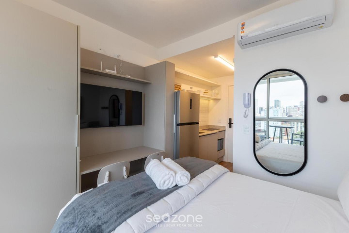 Studio In Build. W/ Gym In The City Center Emw1520 - Curitiba