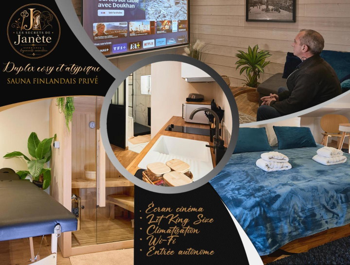 Duplex Sauna Cinéma - Puy-de-Dôme