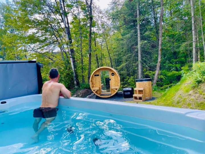 Villa Freya Spa De Nage Sauna Bain Froid Golf - Portneuf
