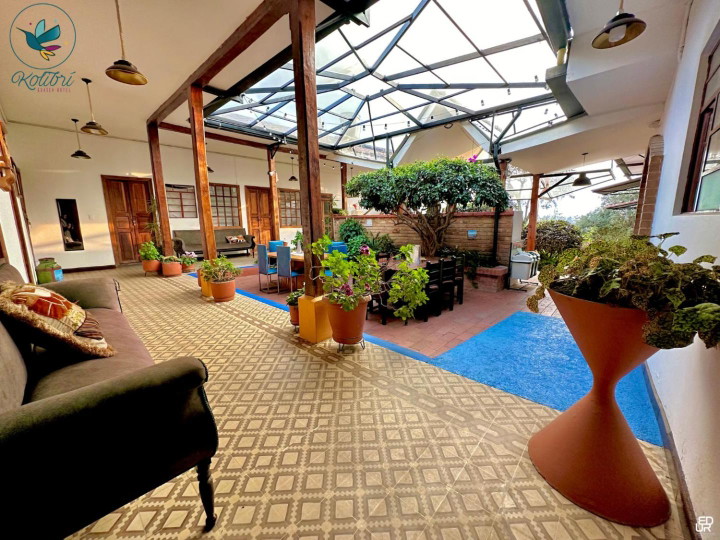 Hostal Kolibrí Guasca, Hermosa Casa Colonial En El Centro De Guasca - Meta