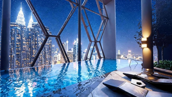Scarletz Suites Klcc By Avery#located In The City Centre#only 900m To Twin Towers#rooftop Infinity Pool#中英文房东 - Puchong
