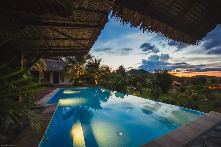 Romantic Tropical Retreat With Sunset & Rice Field Views - ランカウイ島