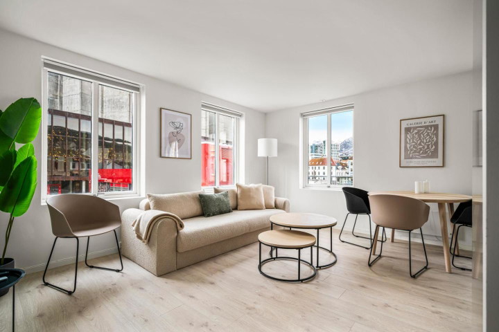 City Center, Light & Modern Apartment - Bergen