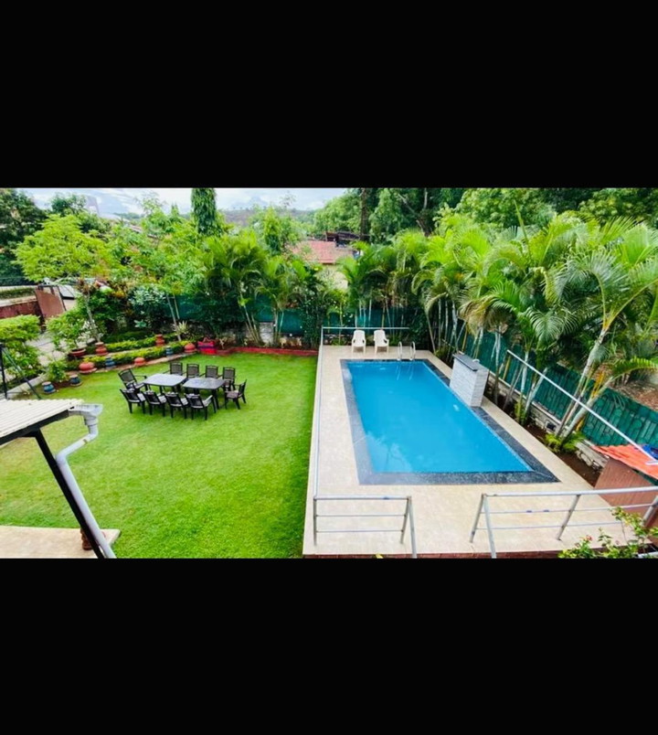 The Palm Villa - 4 Bhk Ll Pvt Pool Ll Big Garden Ll Ac Rooms Ll Wifi Ll Tv - Lonavla