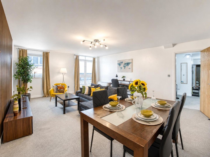 Nottingham City Centre 2-bed Apartment With Free Secure Parking Near Motorpoint Arena -