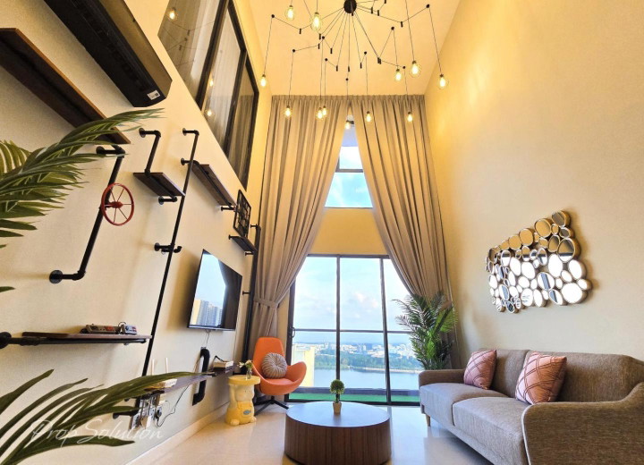 Cozy Loft Suite 2br Jb Ciq 7pax - Johor Bahru