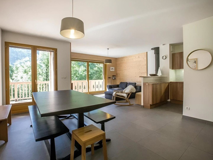 Demi-chalet Moderne, 3***, Animaux Admis, Garage, Proche Télécabines - La Clusaz