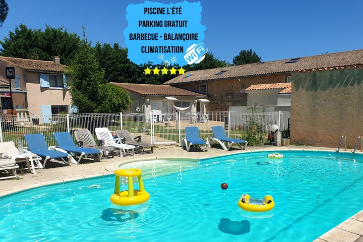 Bel Appartement T2 Climatisé Avec Piscine Poitiers-futuroscope-creps De Poitiers - Vallée de la Loire
