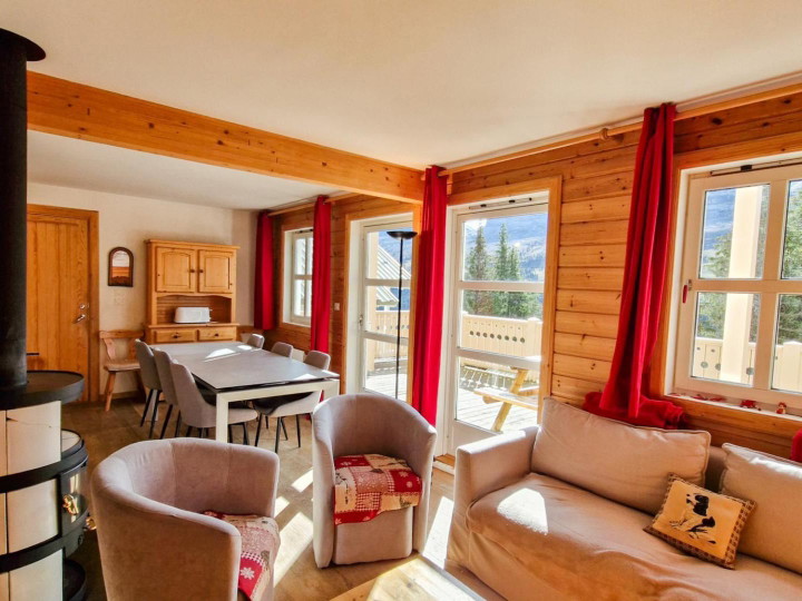Chalet Confortable à Flaine Avec Poêle Et Wifi - Les Carroz d'Arâches