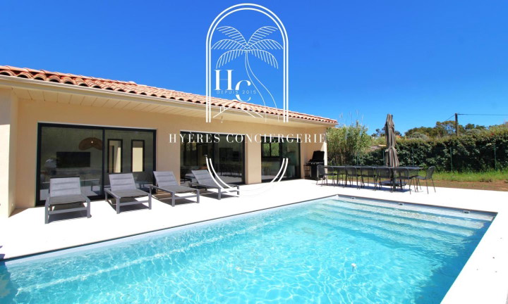 Villa Moderne Giens Proche Plage Piscine Climatisation Wifi By Hc - Presqu'île de Giens