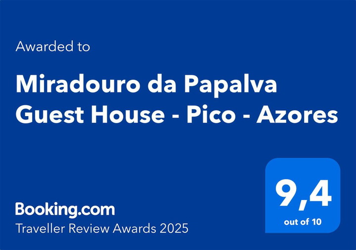 Miradouro Da Papalva Guest House - Pico - Azores - Portugal