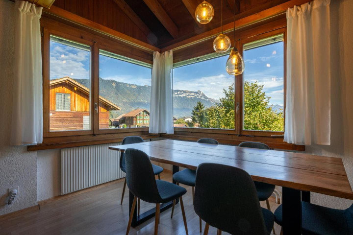 Alpine View With Balcony Near Interlaken - Wilderswil
