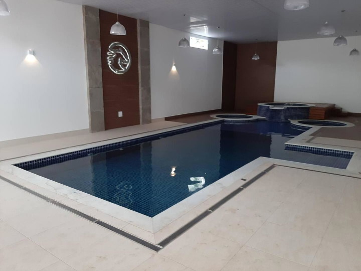 Flat 410 No Cond Cavalinho Branco Em Aguas De Lindoia - Águas de Lindoia