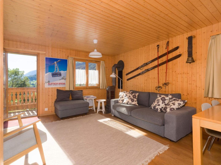 Alpine Duplex Near Aletsch With Views & Parking - Bettmeralp