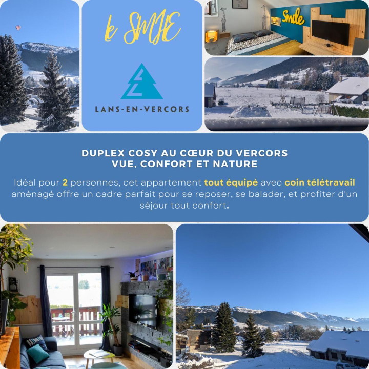 Duplex Cosy : Moderne, Fonctionnel Et Confortable - Grenoble