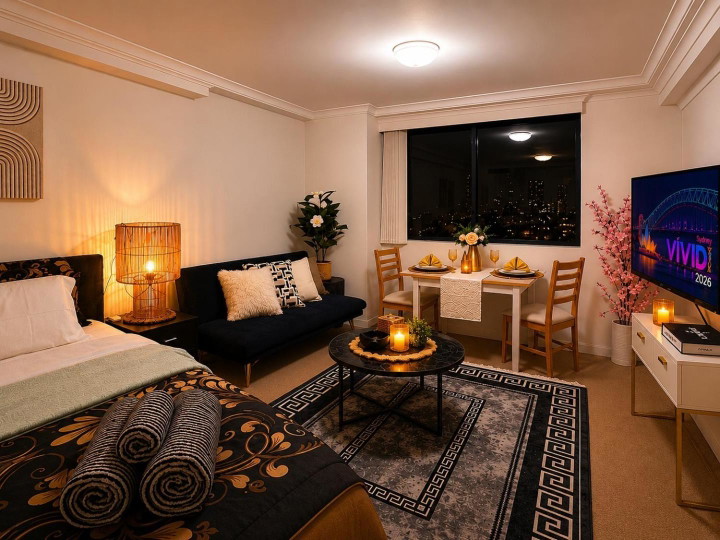 City At Your Doorstep, Close To All Transports, King Bed, Great Feedback - North Sydney