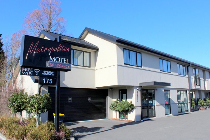 Metropolitan Motel On Riccarton - 2 Mins Walk To Westfield - ウェスト・コースト